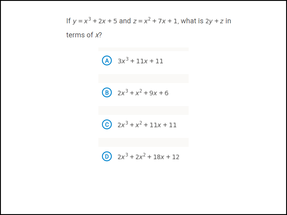 PSAT Math: 32 Official Practice Questions - SAT Quantum