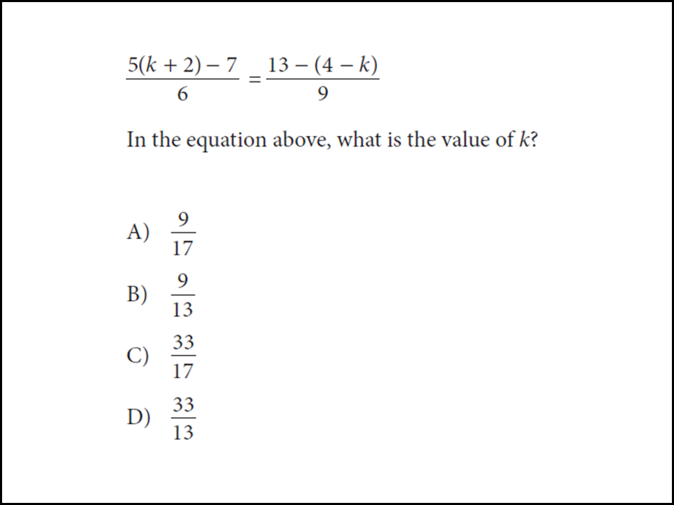 PSAT Math 32 Official Practice Questions SAT Quantum